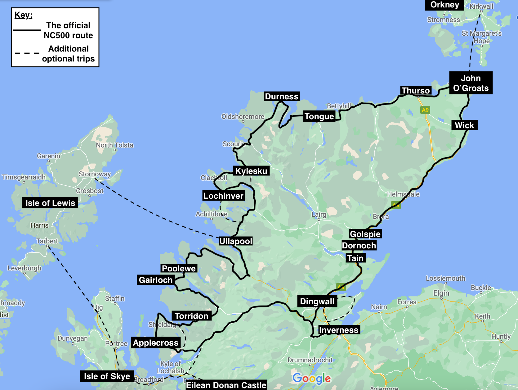 Your Ultimate Guide To Scotland's Best Road Trip, the NC500
