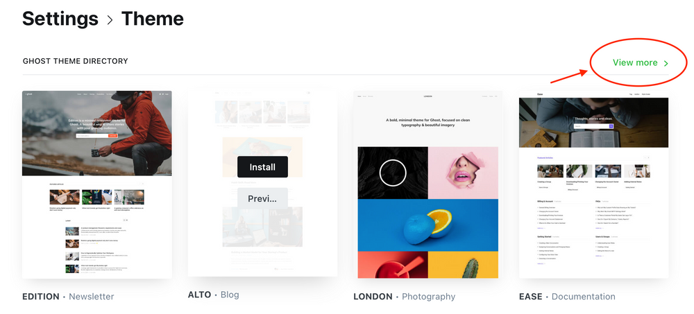 How to pick and install your Ghost.org blog theme