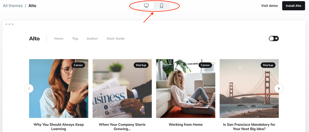 How to pick and install your Ghost.org blog theme