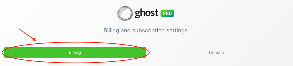 How to set up your Ghost.org account and billing