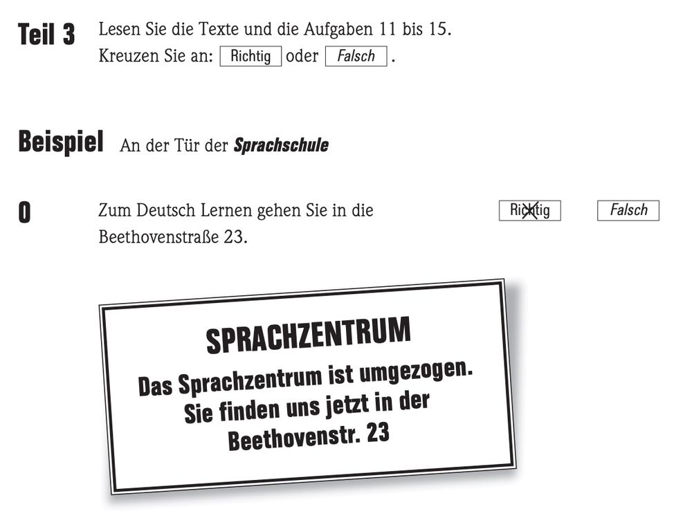 Comprehensive guide to the Goethe-Institut's A1 German Exam