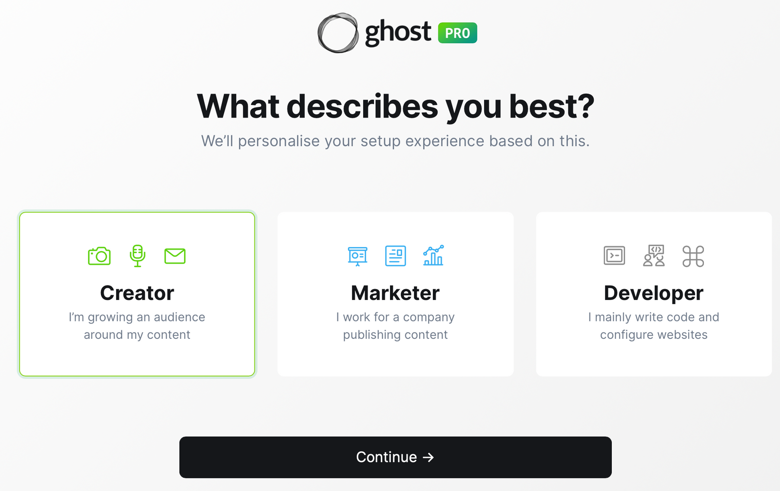 How to set up your Ghost.org account and billing