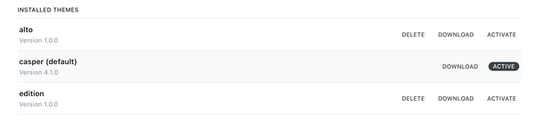 How to pick and install your Ghost.org blog theme